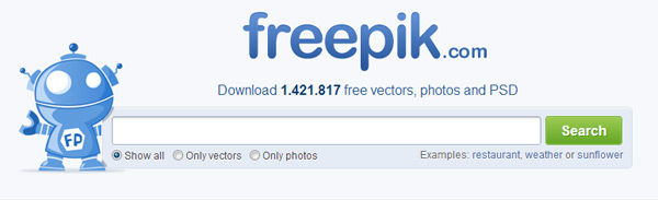 Freepik, Searching Engine For Free Vectors, Photos and PSDs