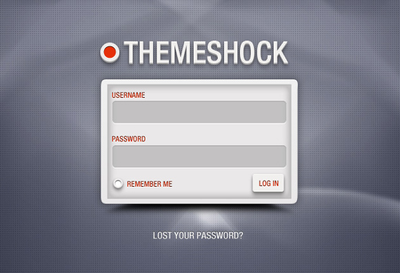 35+ Free Login Form PSD Files