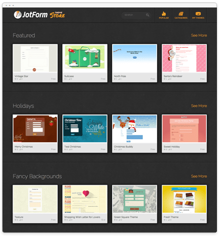Best Collection of Online Form Designs by JotForm